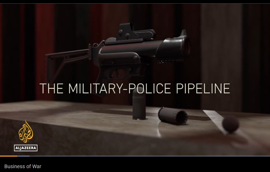 'The Military-Police Pipeline' - Al Jazeera documentary - Omega ...